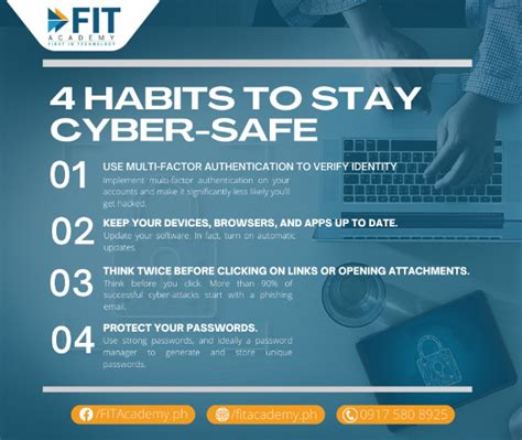 4 Habits To Stay Cyber Safe Fasttrack It Academy