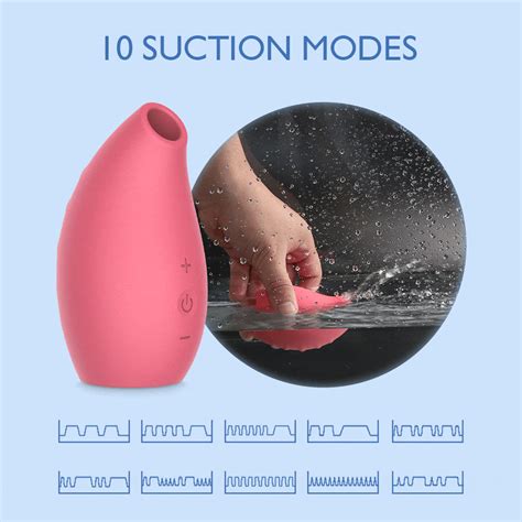 Vibrating Nipple Sucker 10 Suction Modes Rose Toy Official Website