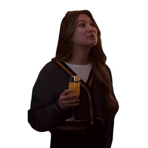 The Recruit Sarah Okongo Blue Cardigan Trendy New Blue Cardigan