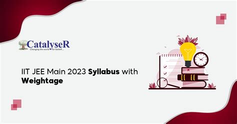 Iit Jee Main 2023 Syllabus With Weightage