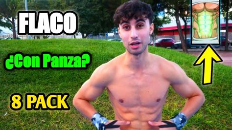 ¿cÓmo Marcar Abdominales Siendo Flaco Con Panza 4k Ridufitness Youtube