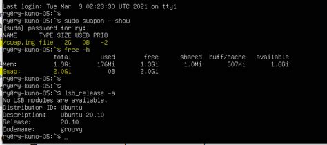 2010 Ubuntu Create Swap Automatically Even I Have No Swap Partition Setup Ask Ubuntu