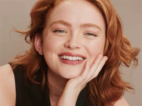 Sadie Sink For Armani Beauty Behind Makeup By Damon Baker 2023 Sadie