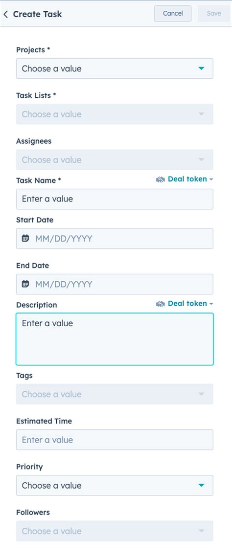 Automatically Create Projects And Tasks From Right Within Hubspot Workflows