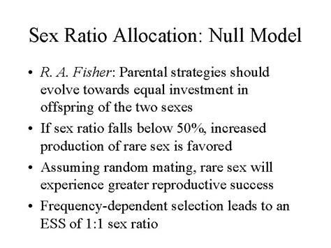 Sex And Sex Ratio What Is Sex Why