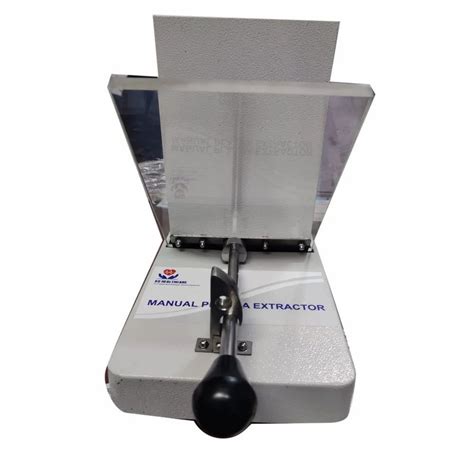 Manual Plasma Extractor At Rs 12500piece Plasma Extractor In Greater