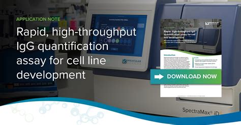 Rapid High Throughput Igg Quantification Assay For Cell Line Development