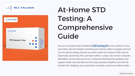 Ppt Getting Started With At Home Std Testing An In Depth Guide