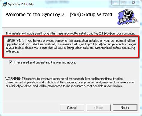 Synctoy Backup User Data Tutorials
