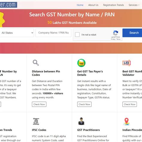 Search Gst Number By Company Name Step By Step Process Thegstco