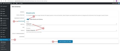 How To Enable Breadcrumbs Schema On A Wordpress Website Wp Tools