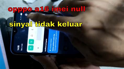 Oppo A Imei Null Youtube