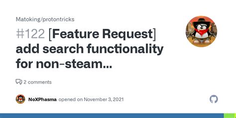 Feature Request Add Search Functionality For Non Steam Shortcuts