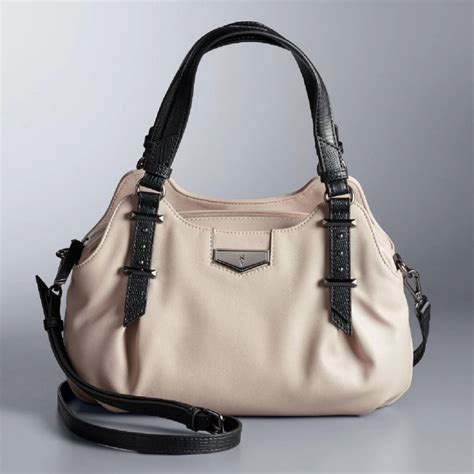 Simply Vera Vera Wang Buena Satchel Frugal Buzz Elegant Hobo