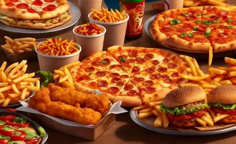Burrito Pizza French Fries