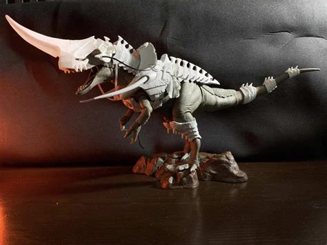 Cyberzoic Armored Fire Clan Dryptosaurus Prototype Welcome To