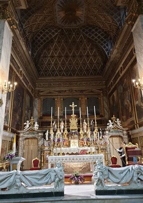 Sanctuary Of Our Lady Of Good Counsel Genazzano Italy