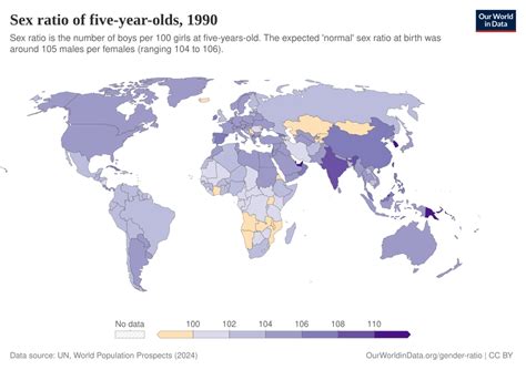 Filesex Ratio At Five Years Old World 1990svg Wikimedia Commons