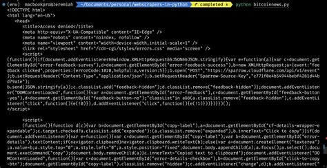 Practical Guide To Web Scraping In Python Dev Community