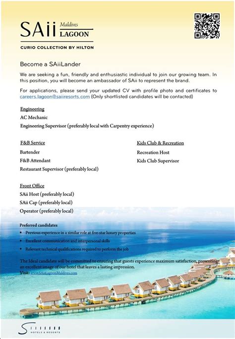 Abdulla Shareef On Linkedin Great Opportunities For Locals Highly