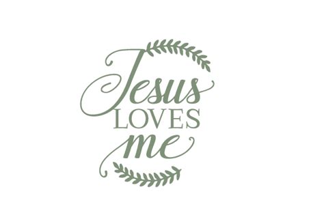 Jesus Loves Me Craft