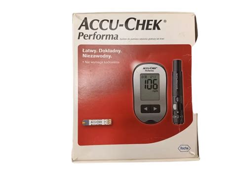 Glukometr Accu Check Performa 12945307653 Oficjalne Archiwum Allegro
