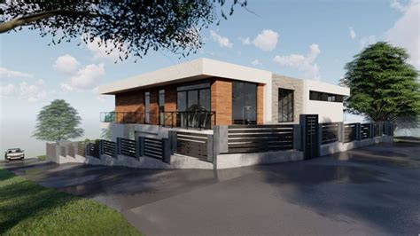 კერძო სახლის არქიტექტურული პროექტი წავკისში Fortis