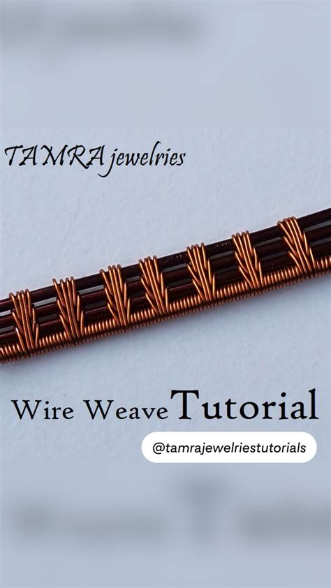 Beginner Guide To Wire Wrapping Basic Wire Weave Tutorial For Beginners Step By Step Artofit