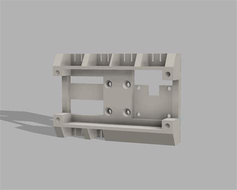 DIN LCD Power Meter By Gerber Download Free STL Model Printables Com