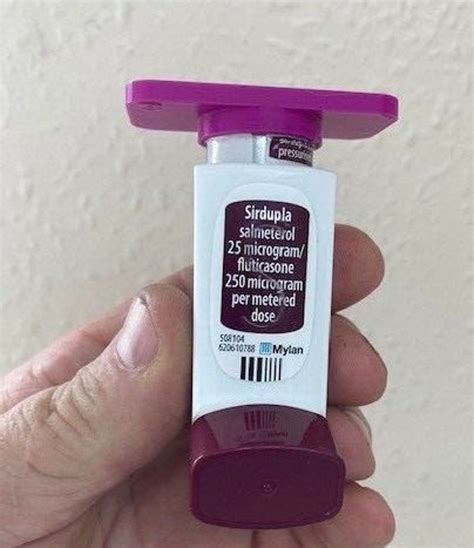 Inhaler Topper Asthma Aid For Sirdupla Inhalers Arthritis Small Hands Elderly Etsy