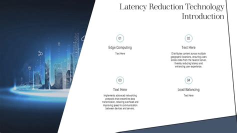 Latency Reduction Technology Improving Response Times Ppt Presentation