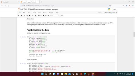 Solved Using Python Juypter Notebook I Cant Figure Out Why Im