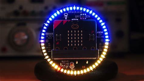 Clock And Stopwatch In Micropython For The Kitronik Zip Halo Hd Youtube