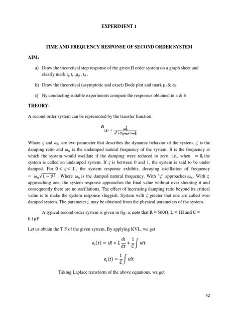 Control Systems Lab Pdf Electric Motor Damping