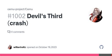 Devil S Third Crash Issue 1002 Cemu Project Cemu GitHub