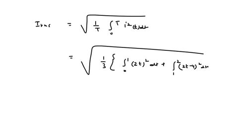 SOLVED Calculate The Rms Value Of The Waveform In Fig P9 54 Numerade