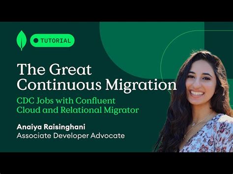 The Great Continuous Migration Cdc Jobs With Confluent Cloud And