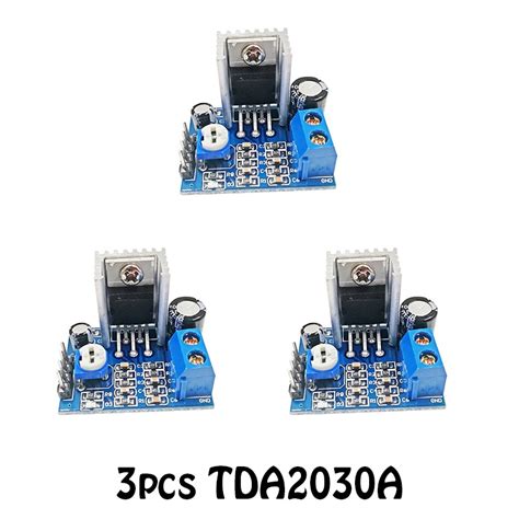 บอรดขยายเสยงดจทลไรสายบลทธ TDA2030A 18W 6 12V 3 ชน Shopee Thailand