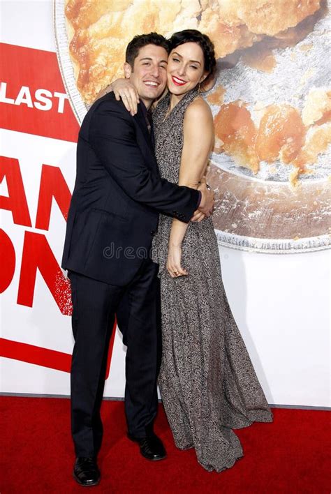 Jason Biggs And Jenny Mollen Editorial Photography Image Of Suit Actress 52326537