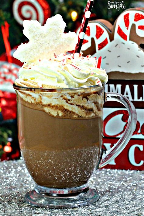 Candy Cane Hot Cocoa Recipes Simple