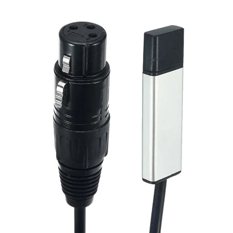 Usb To Dmx Interface Adapter Stage Light Pc Dmx512 Controller Dimmer Dmx Usb Signal Conversion
