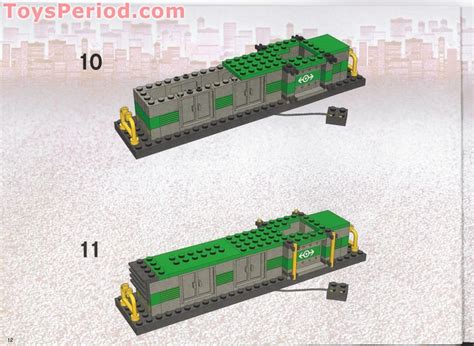 Lego 4512 Cargo Train Instructions And Parts List