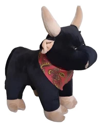 Peluche Mini Toro Con Paliacate Torito Negro Mercadolibre