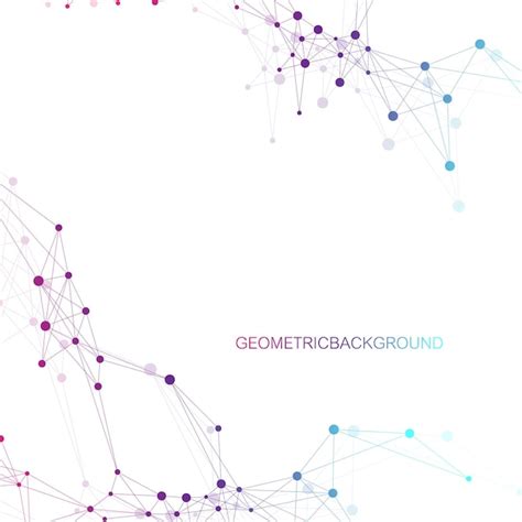 현대 구조 분자 Dna 원자 분자 및 의학 과학 기술 화학 의료 과학 배경에 대한 통신 배경 프리미엄 벡터