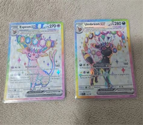 Cheap Pokemon Espeon And Umbreon Cards Accessories Hobbies And Toys