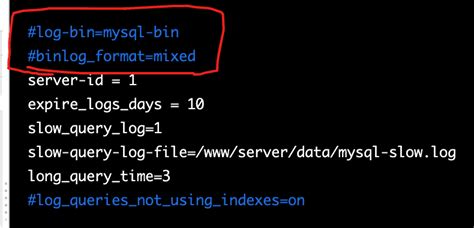 MySQL 关闭二进制日志 log bin教程 A姐分享