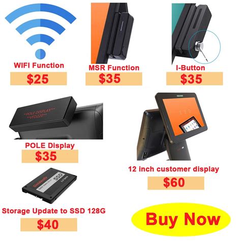 Optional Function For Pos System Machine 9800 Vicedeal