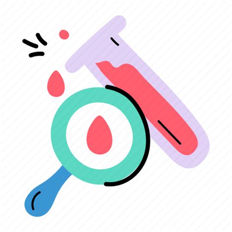 Blood Sample Blood Test Sample Test Lab Test Lab Sample Icon
