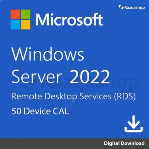 Windows Server 2022 Remote Desktop Services 50 User Cal Esd Lazada