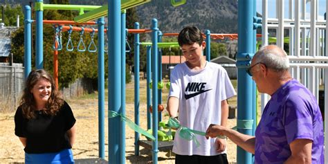 Diamond Vale Elementary Unveils 195k Inclusive Playground Merritt Herald